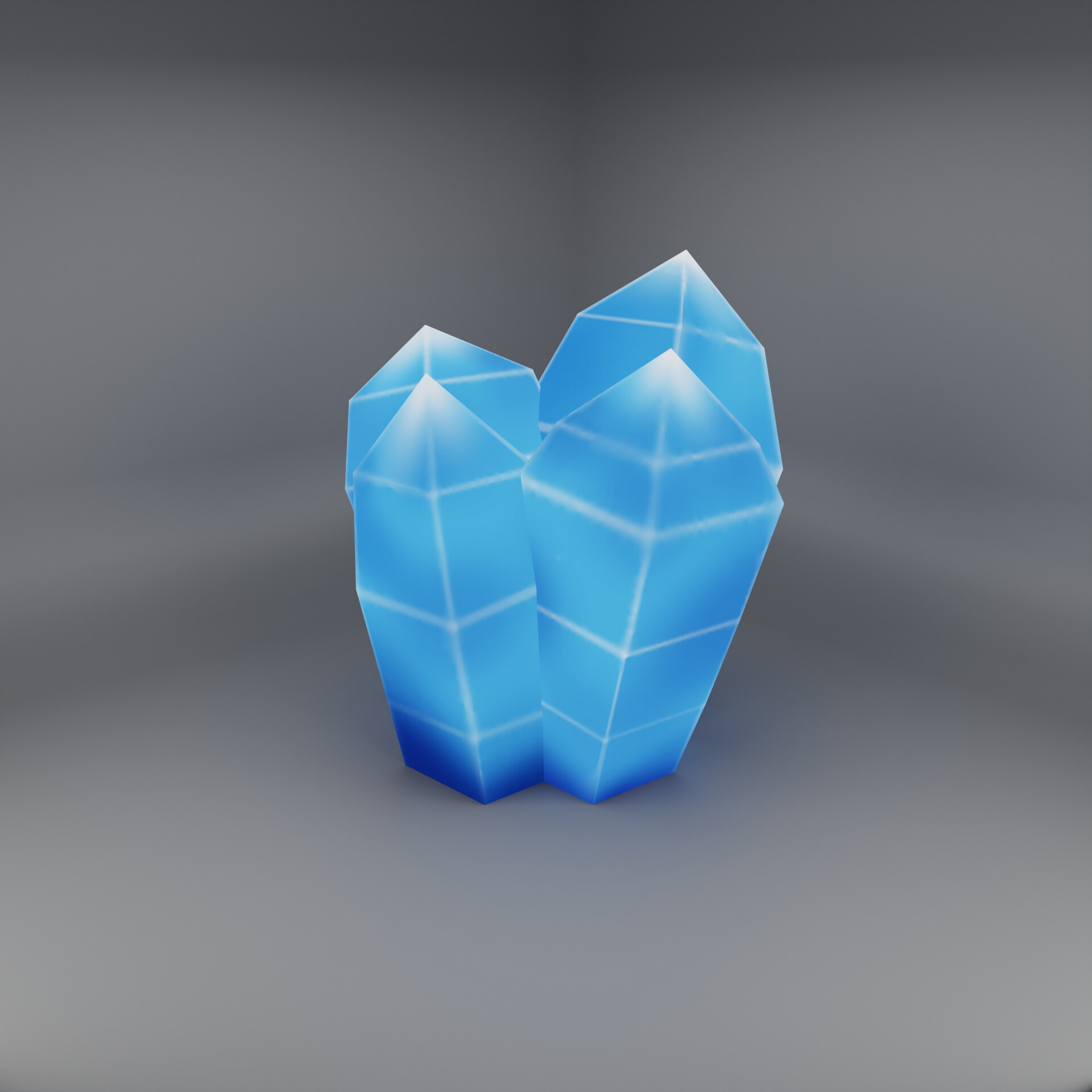 ArtStation - Hand-painted Crystals