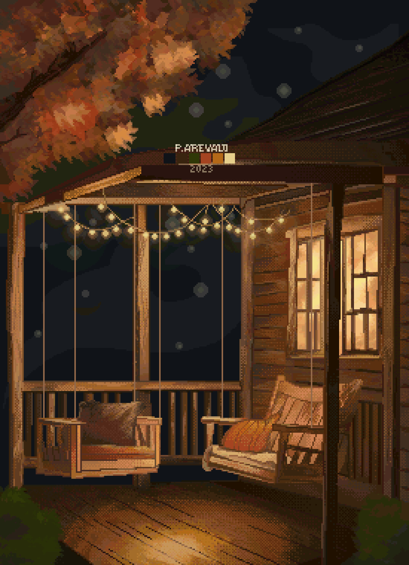 ArtStation - Night swing