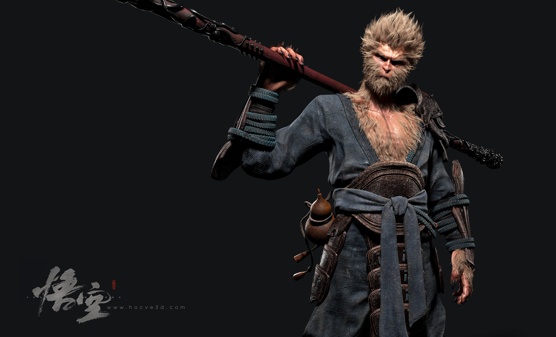 Diep Duong Van - Black Myth Wukong FanArt - Work in Process