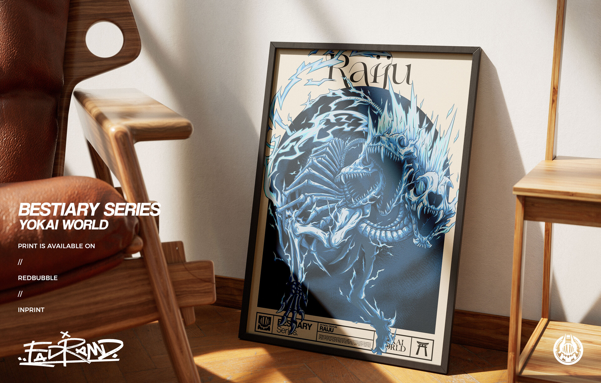 Fadel Ramdani - Raijū Illustration