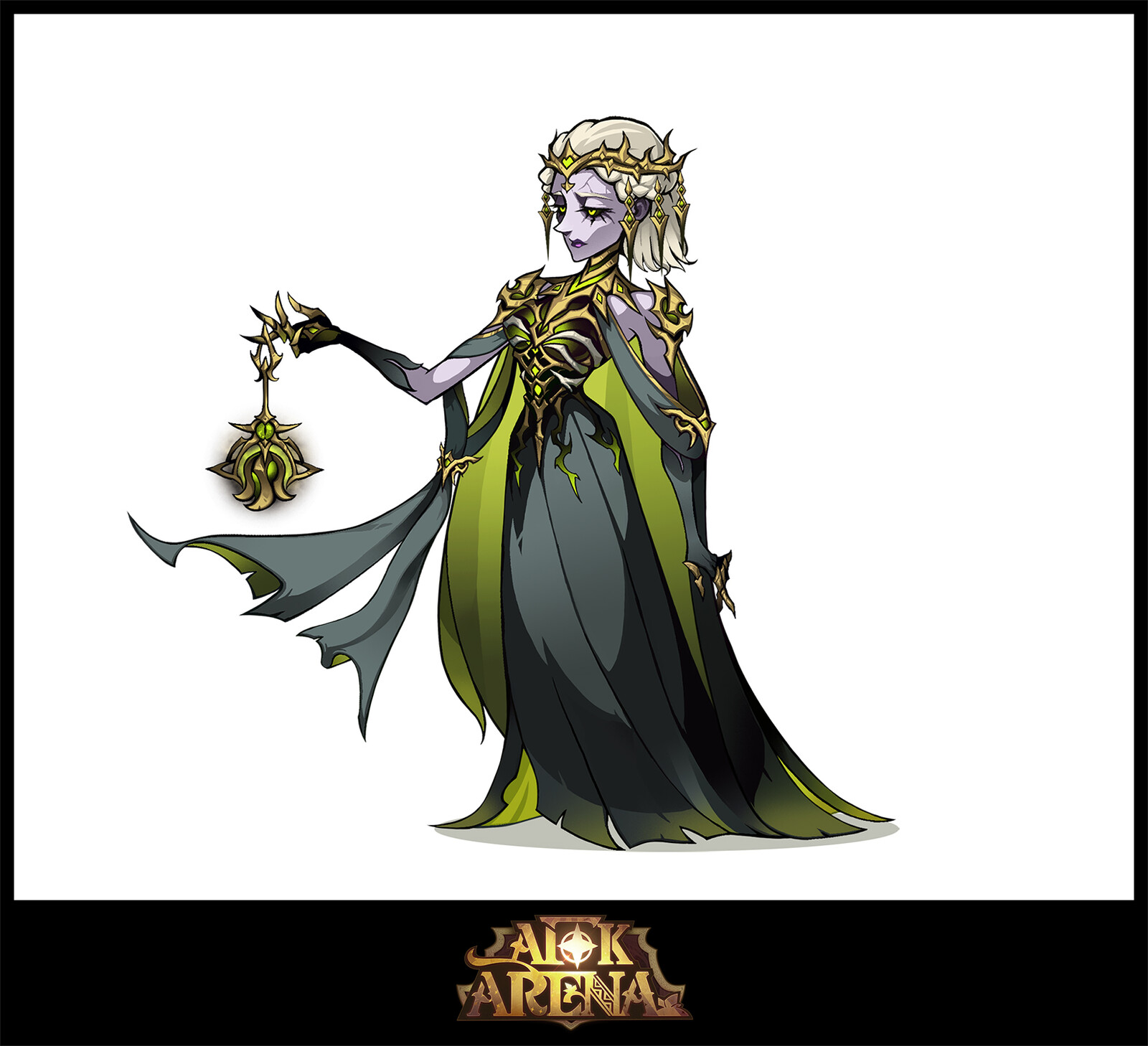 U U - AFK Arena - Lavatune，Lady Simona，The Raging Cannon(Design Sketch）