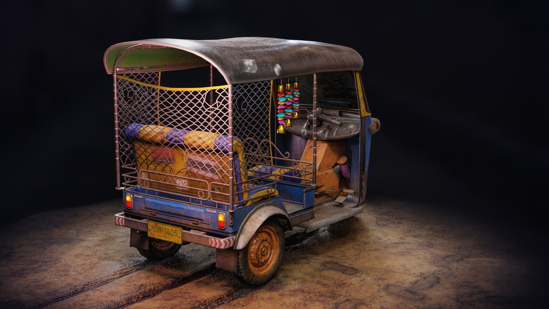 Jacob Foster - The Passion Wagon - An Ungainly Rickshaw Tuk Tuk