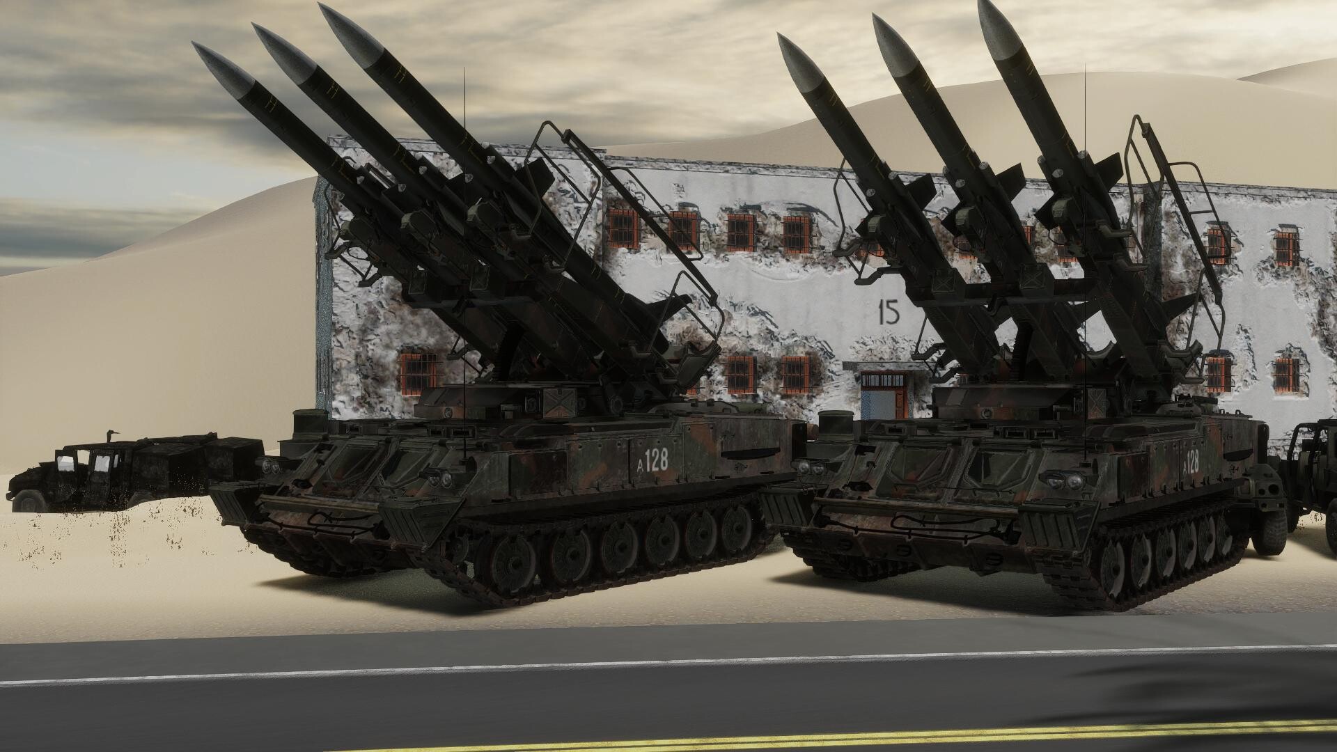 ArtStation - Military Air Defense Tank