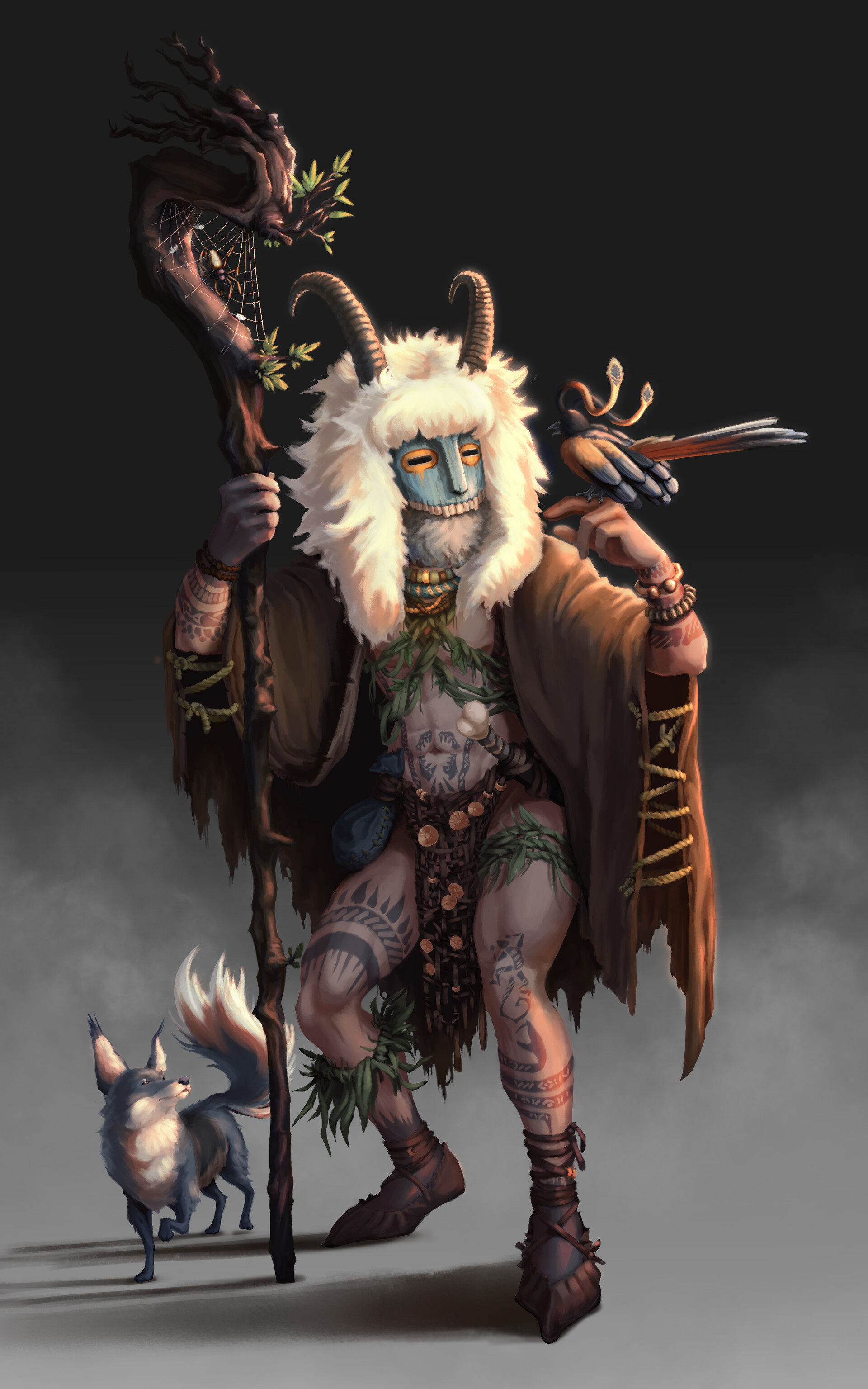 ArtStation - Hermit Druid