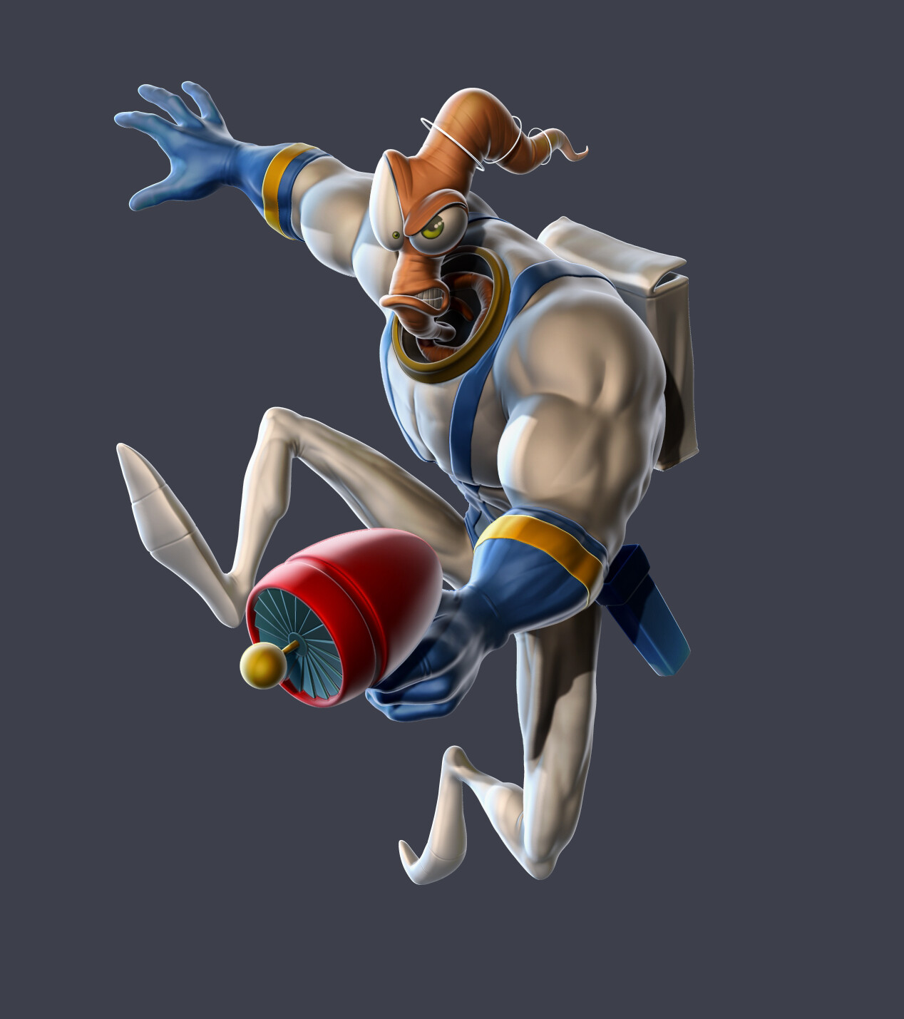 ArtStation - Earthworm Jim