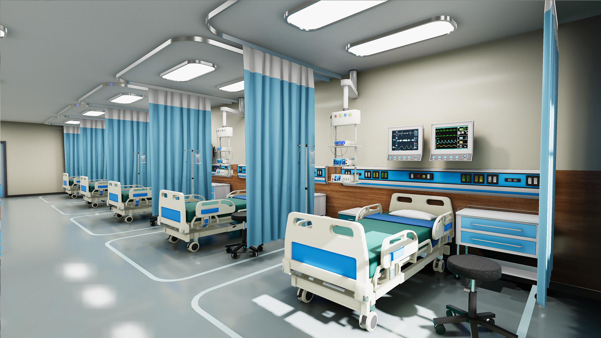 Bright Vision Game - Hospital Wardroom