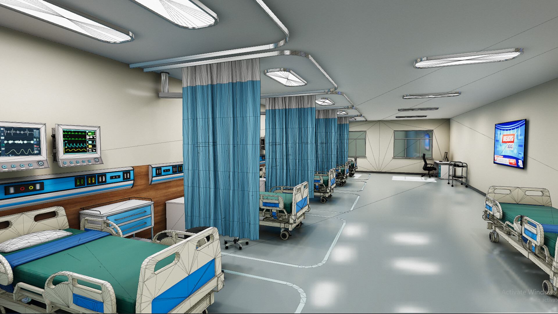 Bright Vision Game - Hospital Wardroom