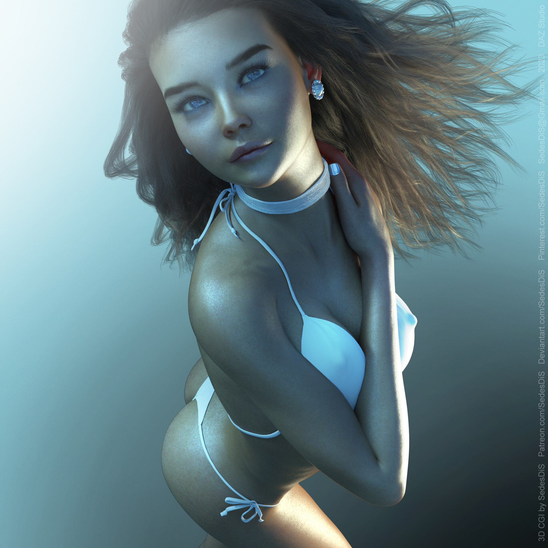 ArtStation - 3D Girl by SedesDiS 20231030