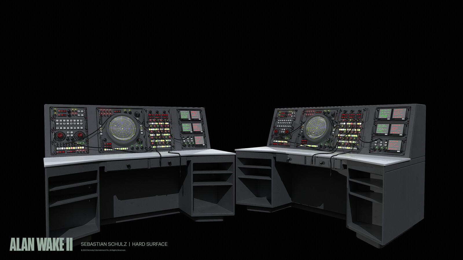 Sebastian Schulz - PROFESSIONAL - ALAN WAKE II - FBC monitoring station