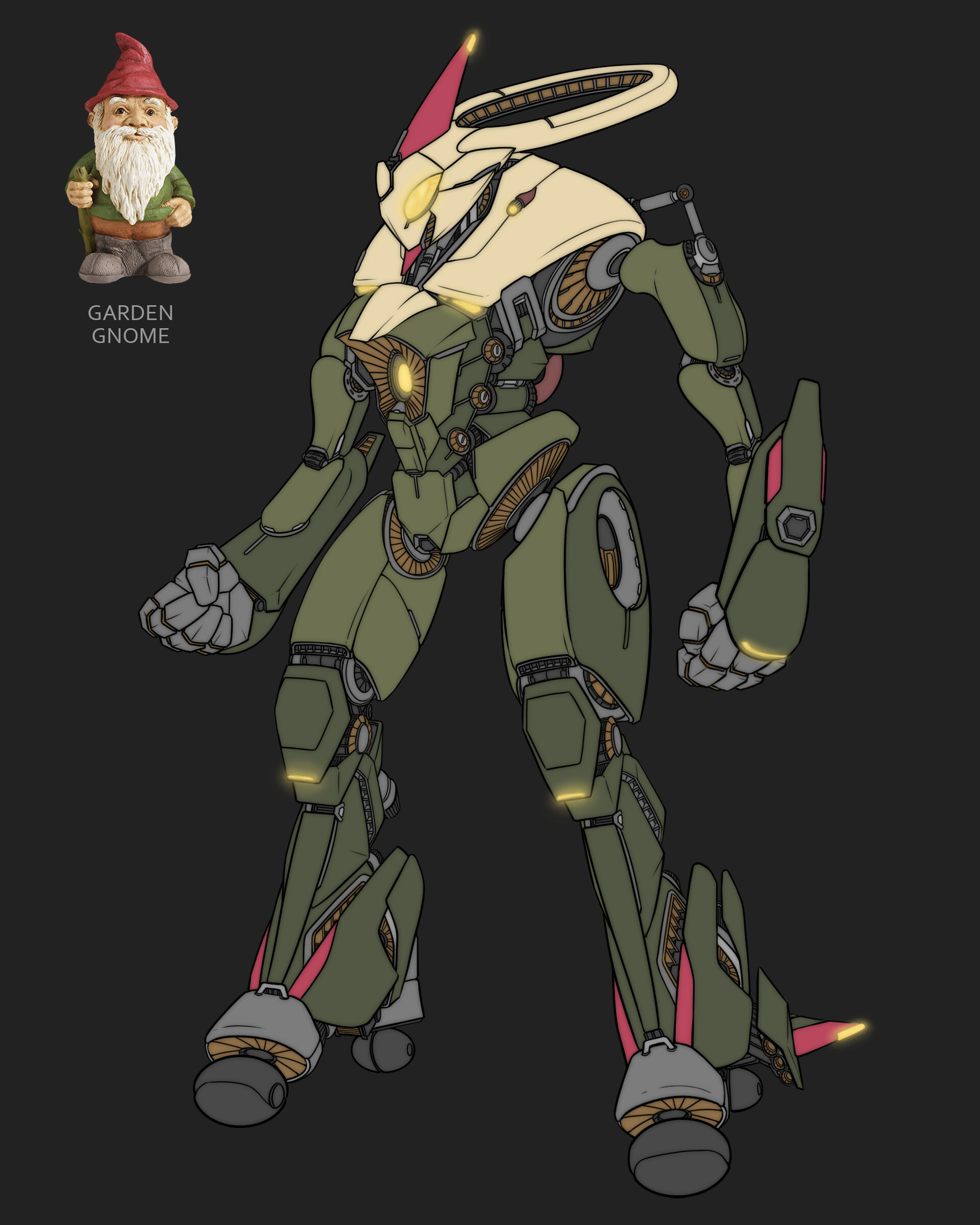 ArtStation - Gartenzwerge (Original Character)