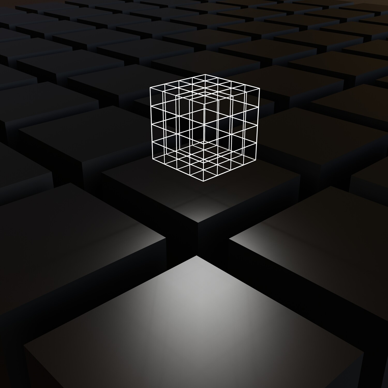 ArtStation - Simple cube background