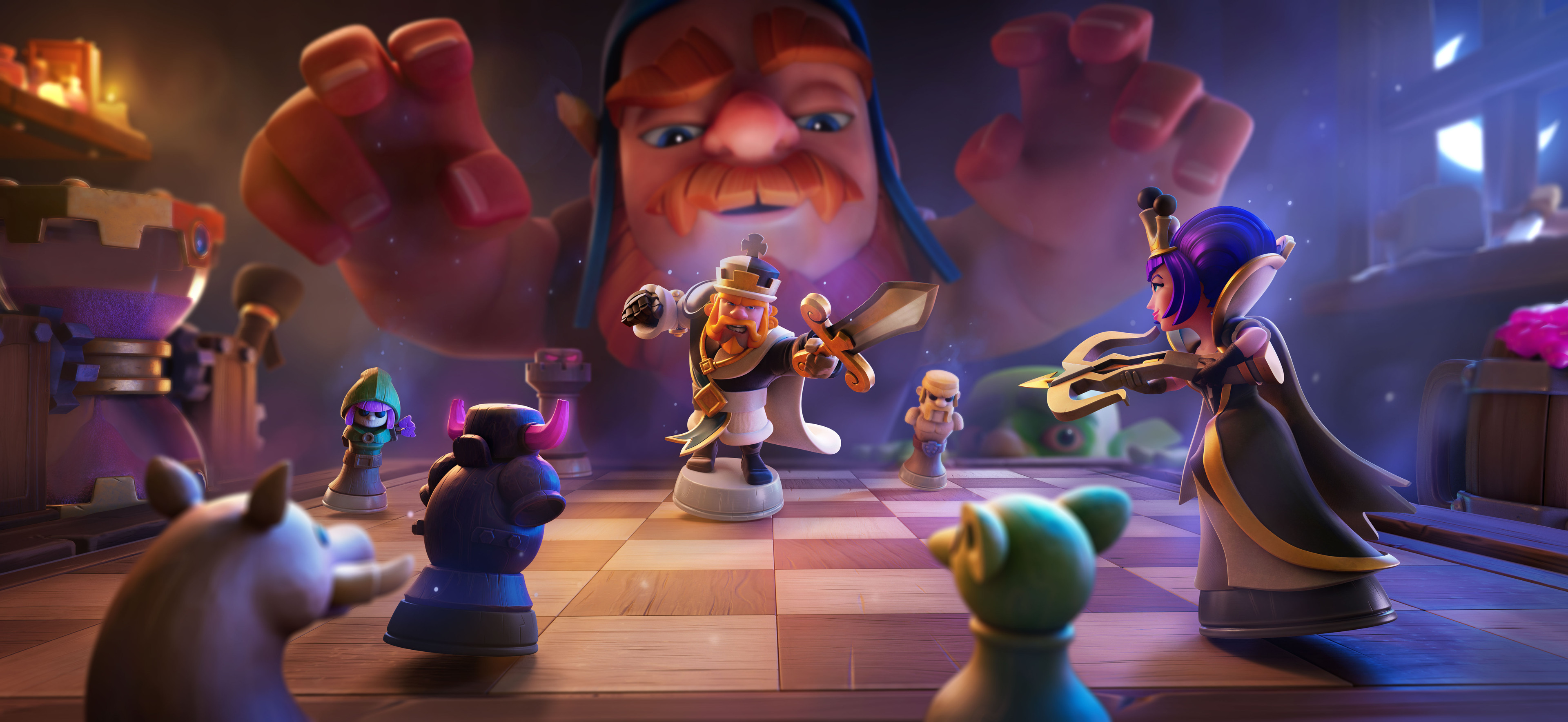Timo Hämäläinen - Clash Of Clans - Chess - Loading screen
