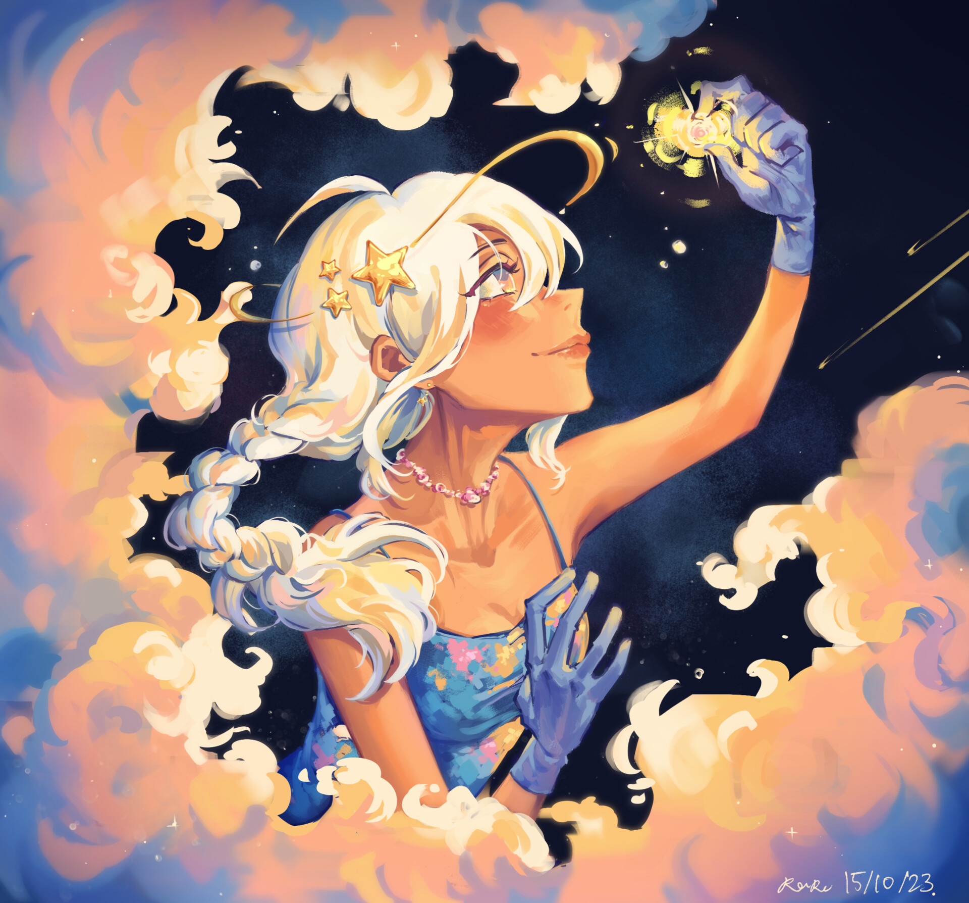 ArtStation - Galaxy Girl