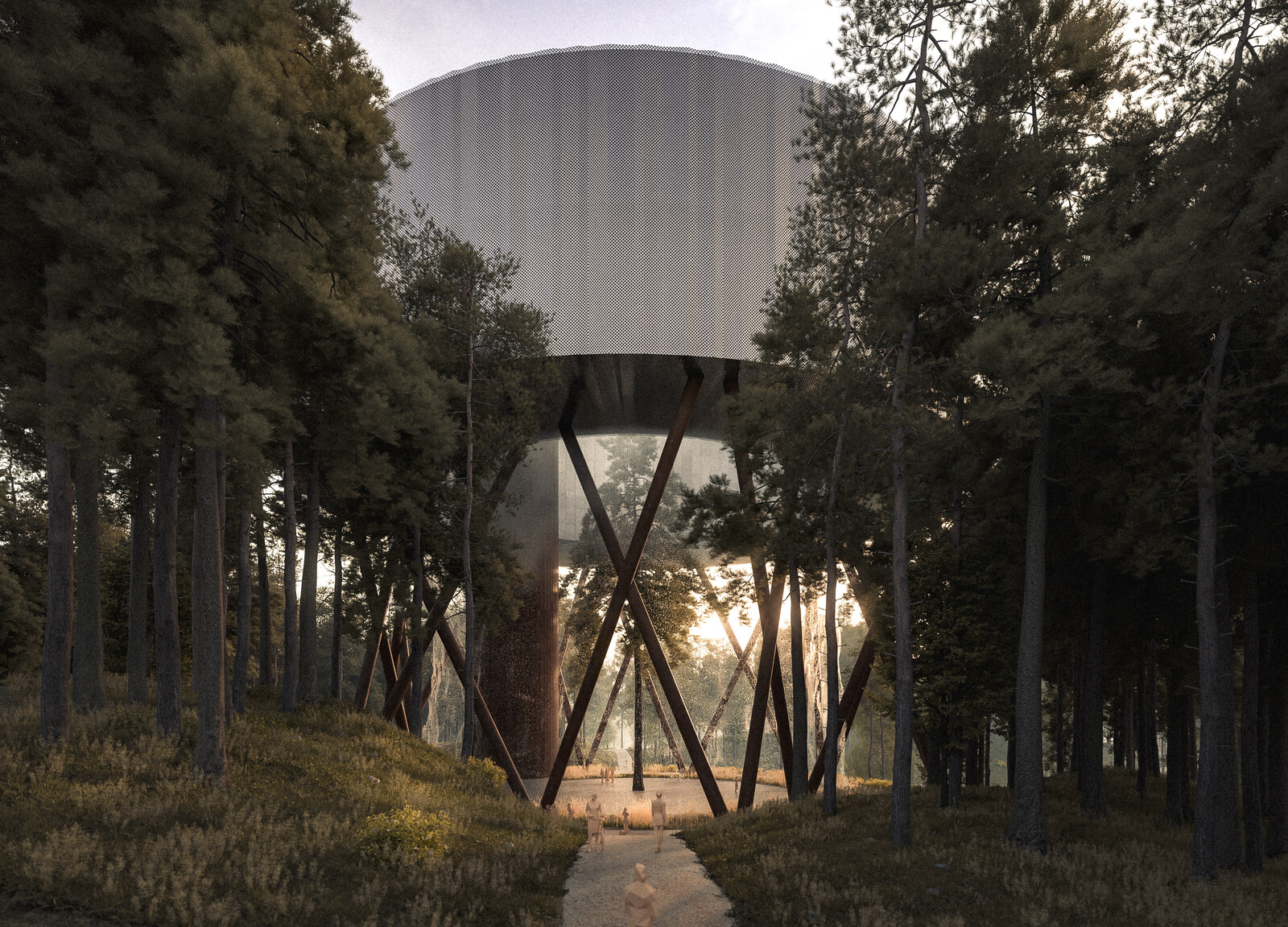 Anssi Karppinen - Iltasoitto - a concept for a water tower