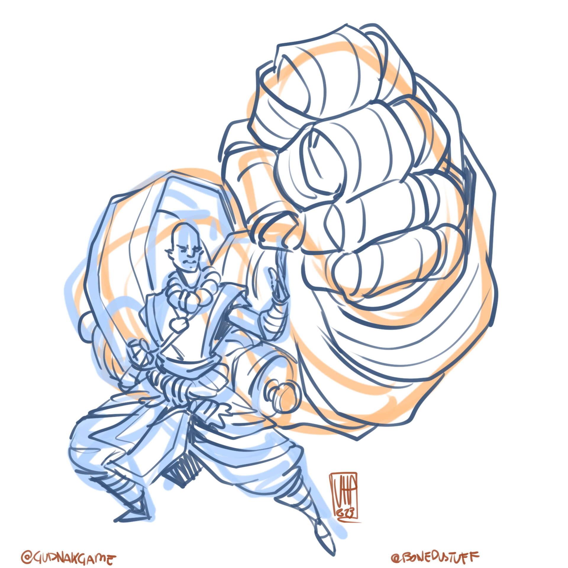 Bone Dust - Gudnak Auroxi Monk