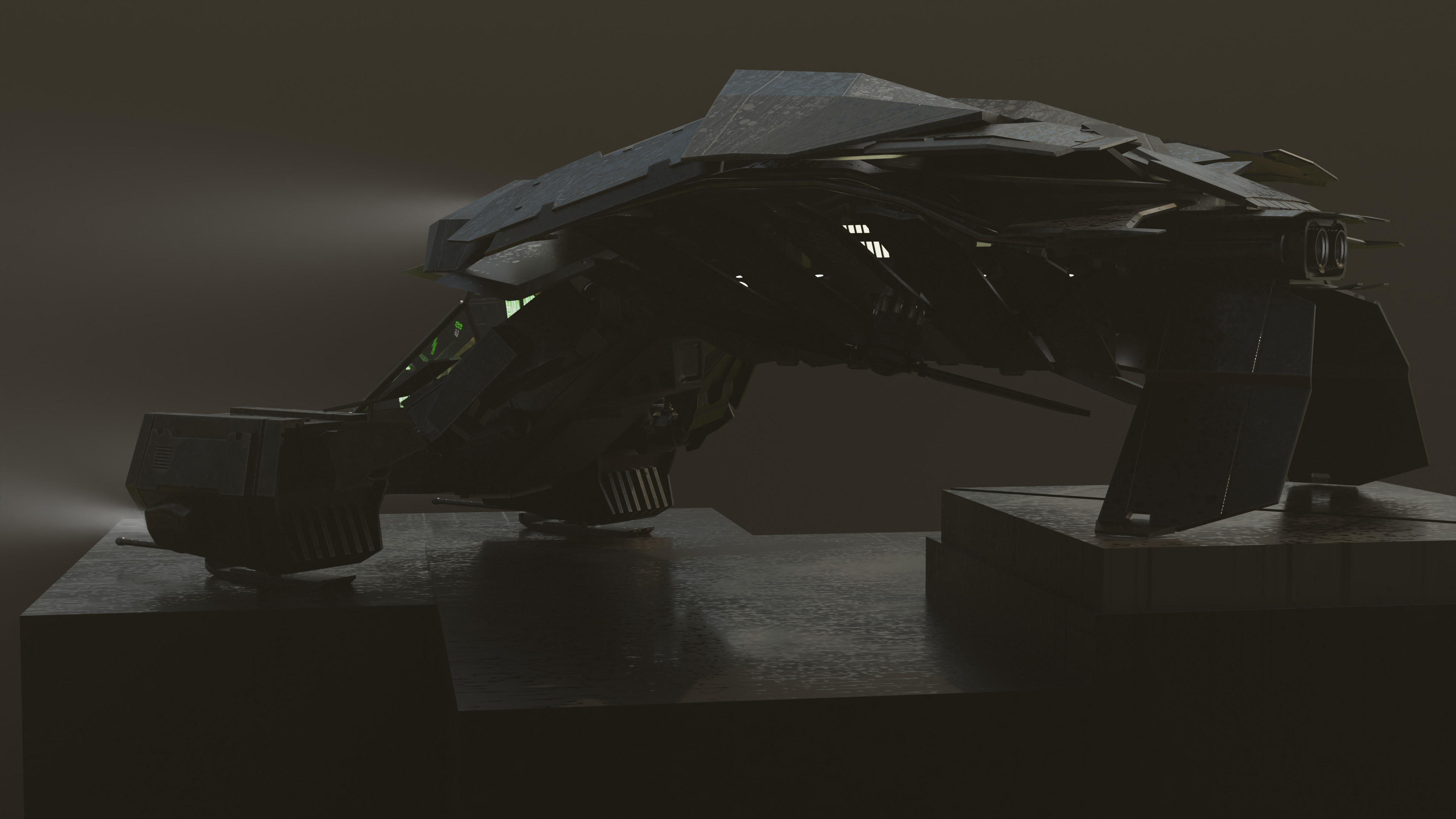 Symix - BATPLANE - The Dark Knight Rises