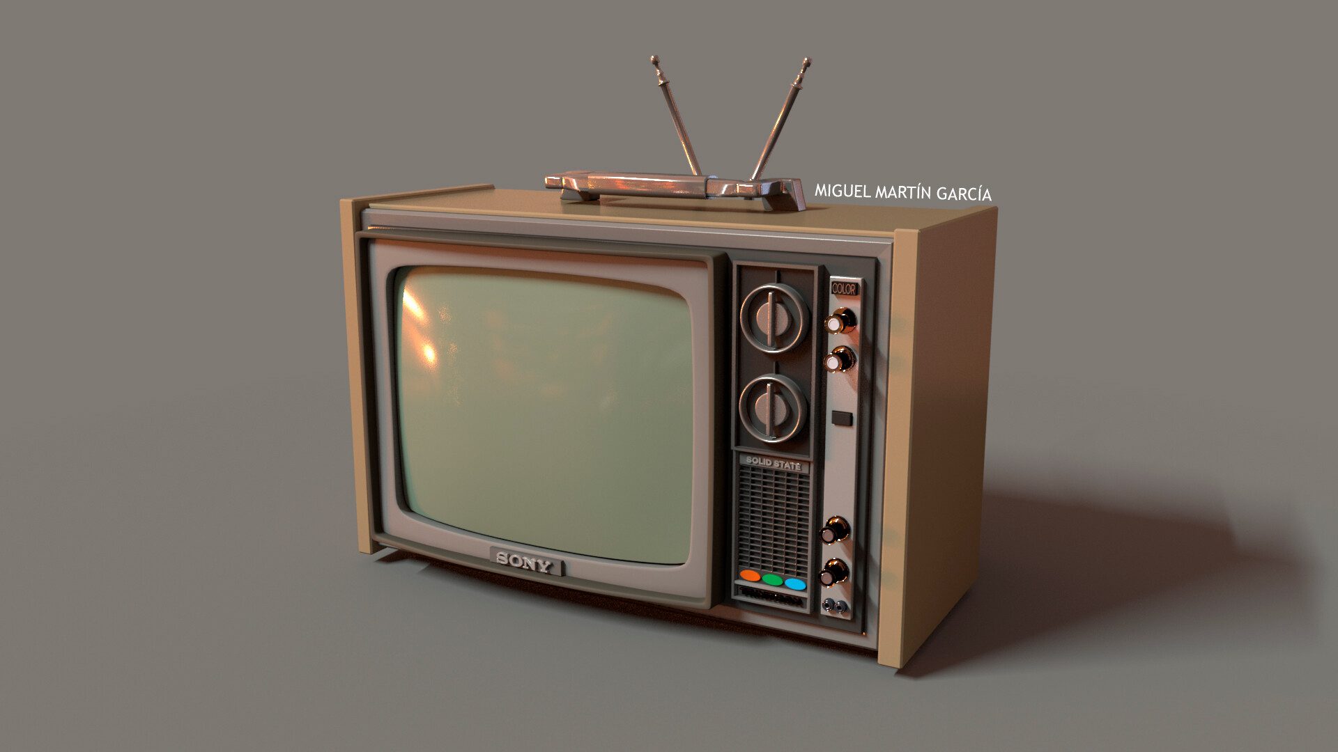 ArtStation - Texturized TV
