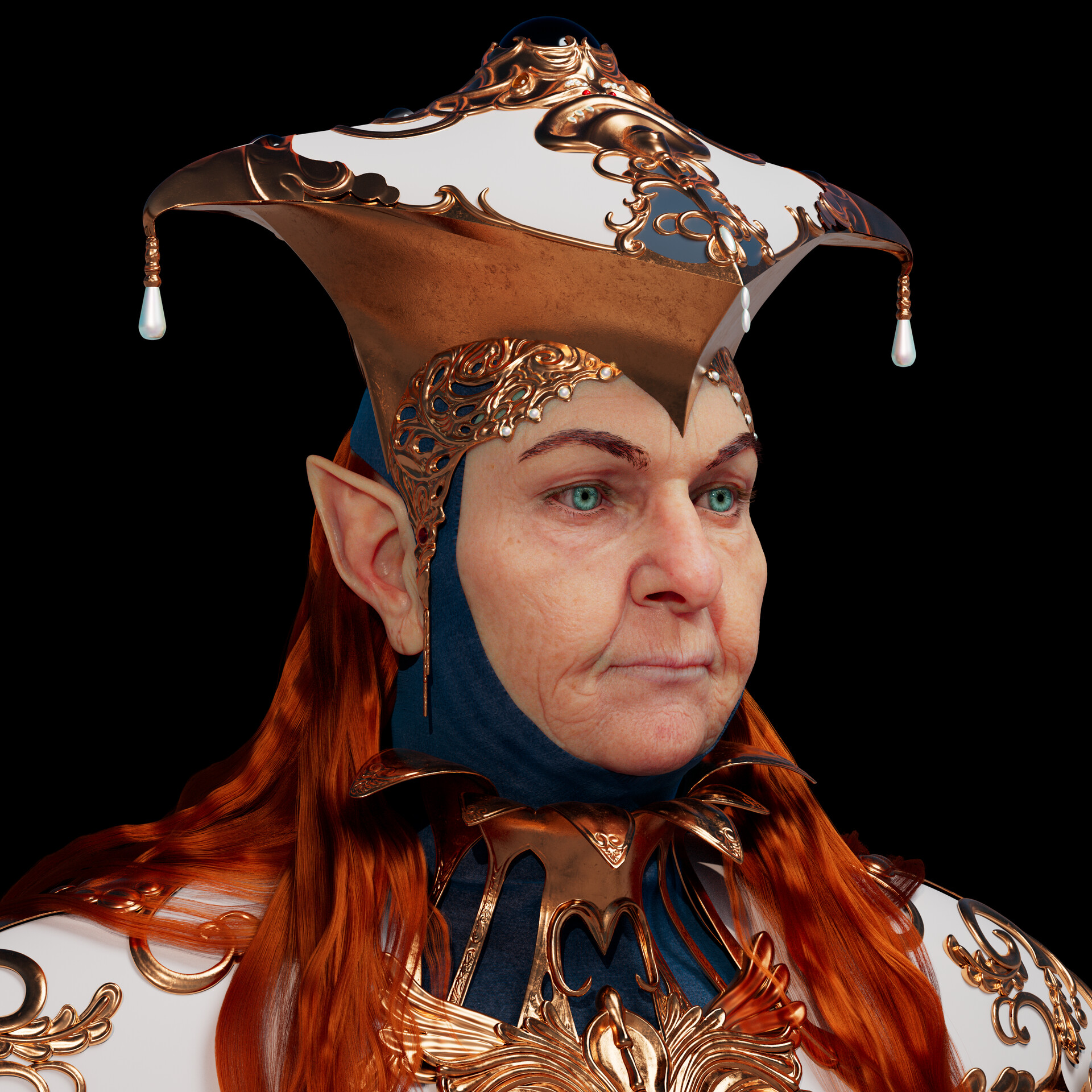 ArtStation - Elf Cleric