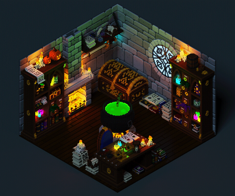 ArtStation - Potions Laboratory