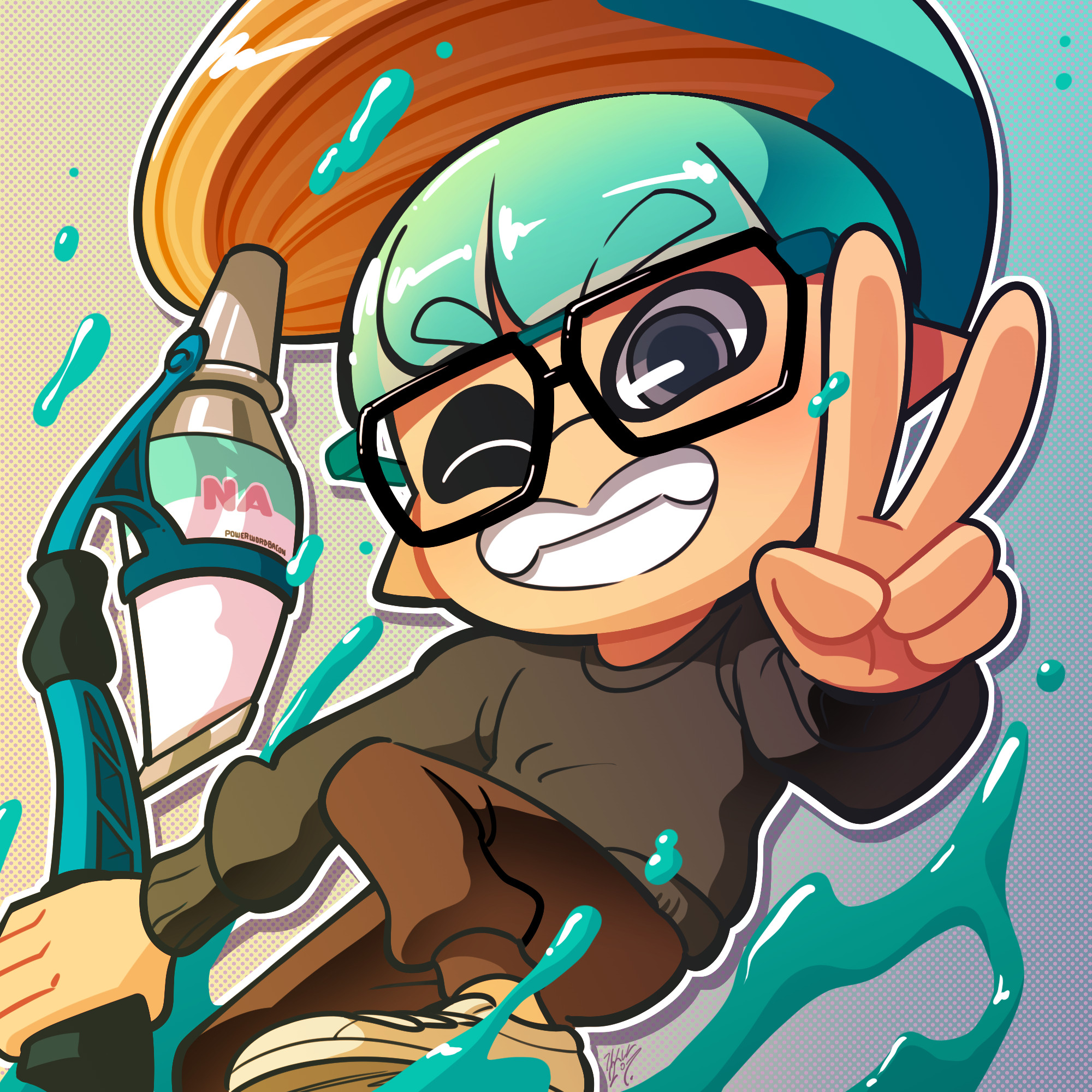 Sangsoo Kim - Splatoon Profile Pic Commissions