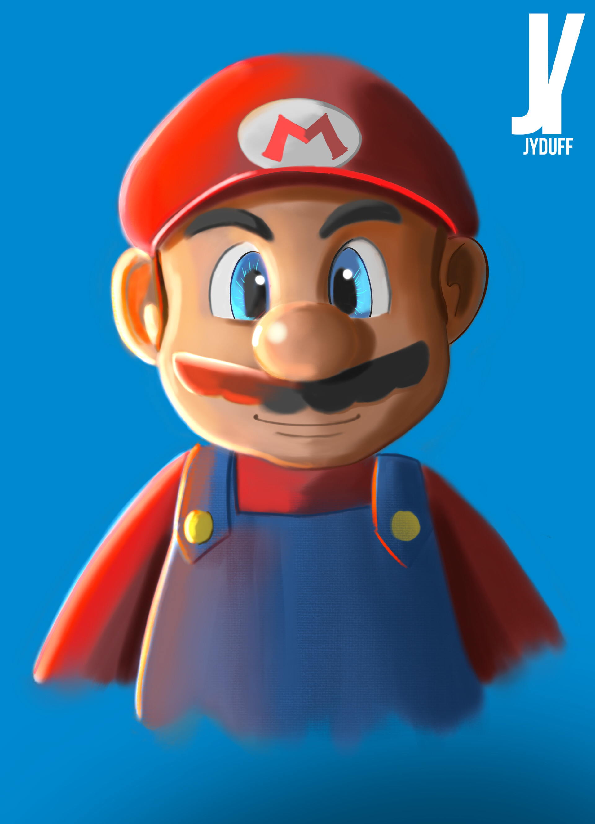 ArtStation - Mario Bros Portrait