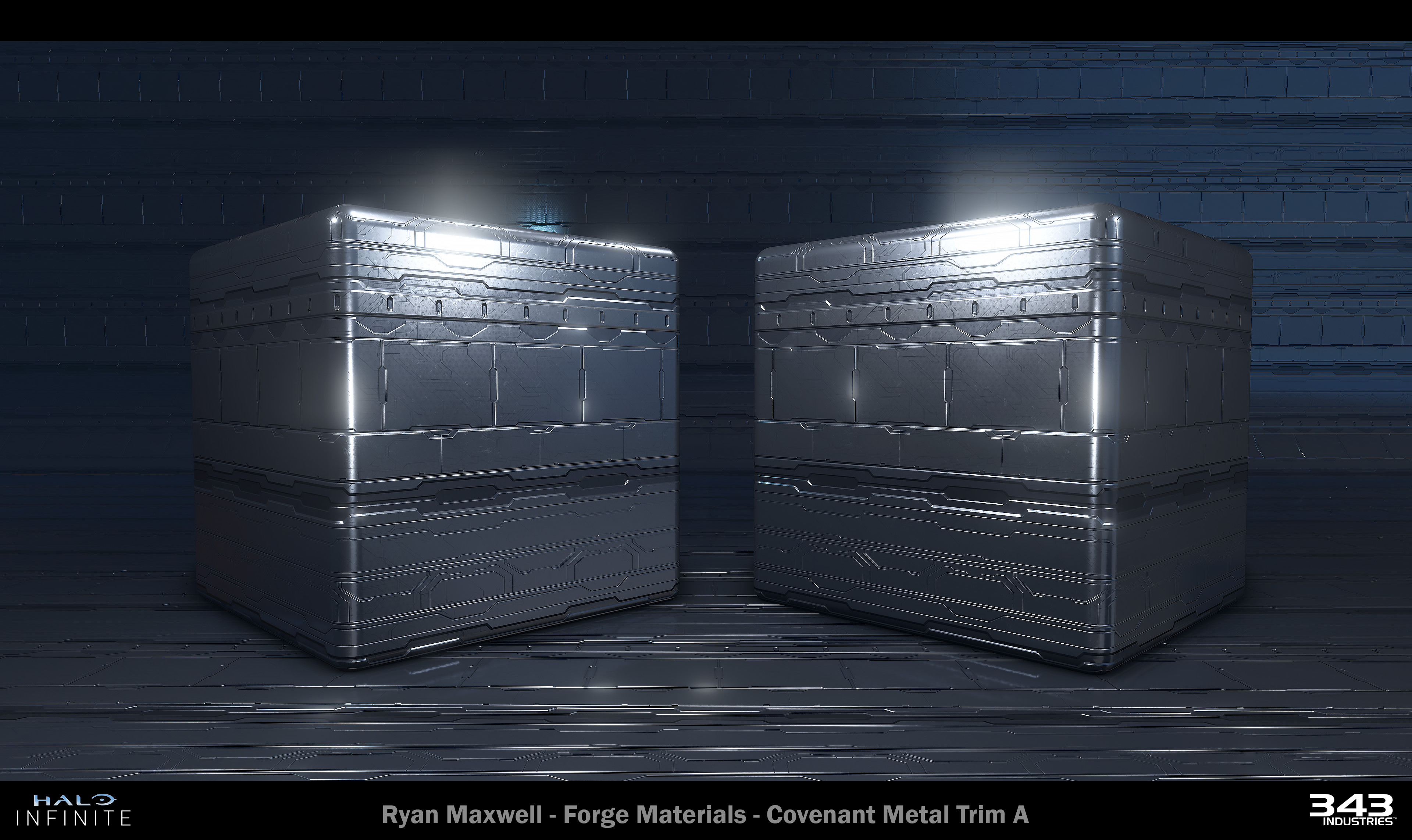 Ryan Maxwell Portfolio - Halo Infinite - Forge - Covenant Props + Materials