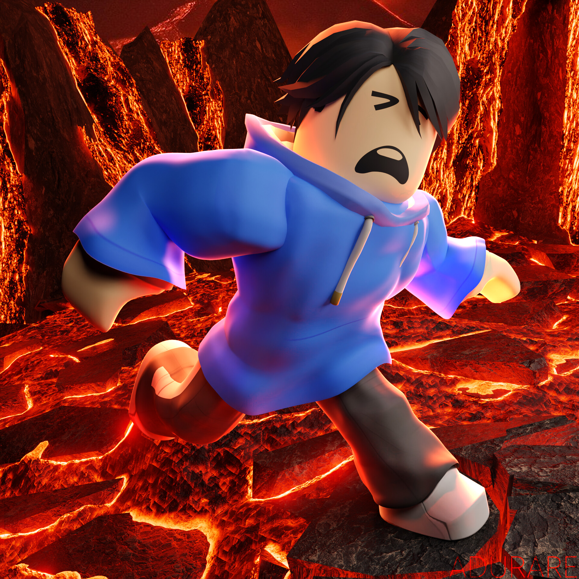 ArtStation - Lava Obby - Icon