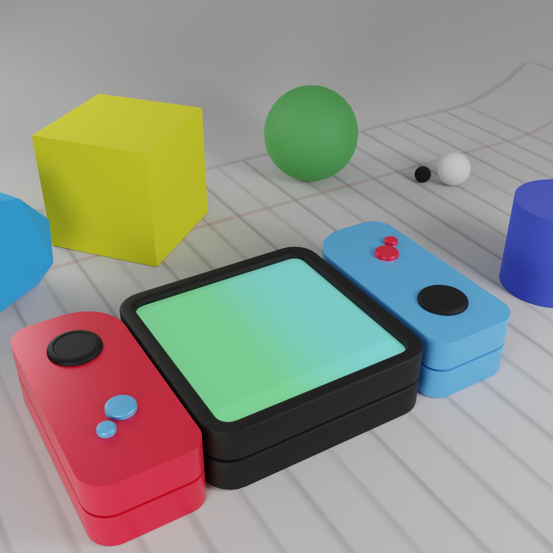 ArtStation - Game console