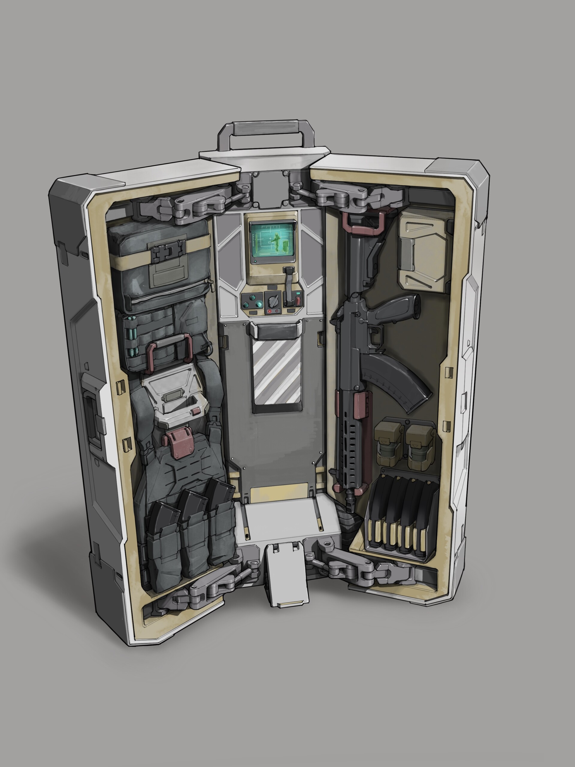 ArtStation - weapon box
