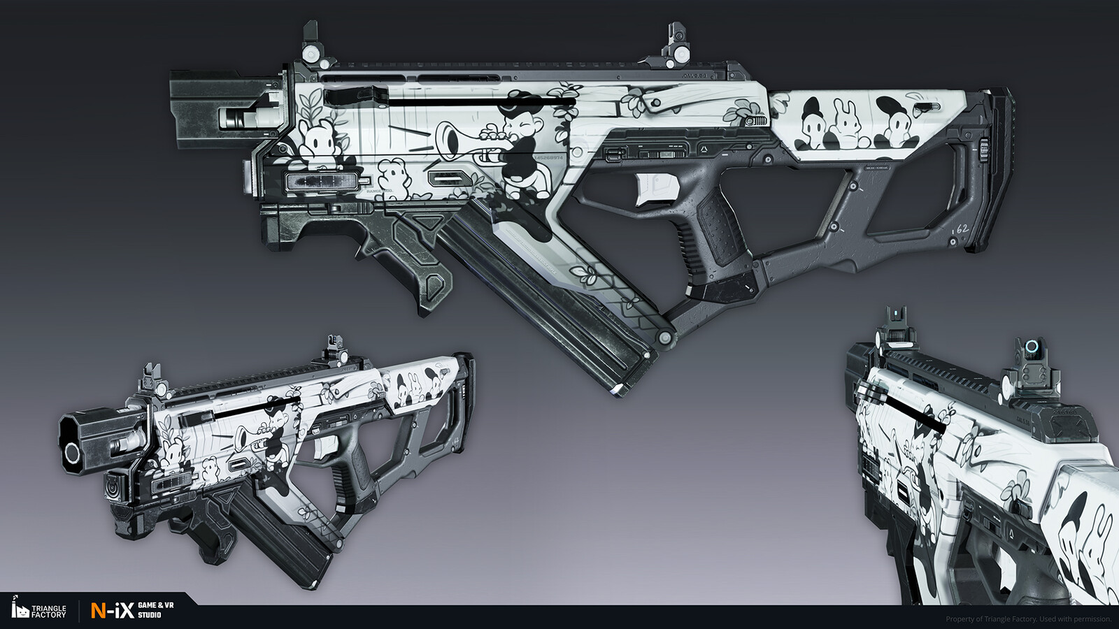 N-iX Game & VR Studio - Breachers - Weapon Skins #2