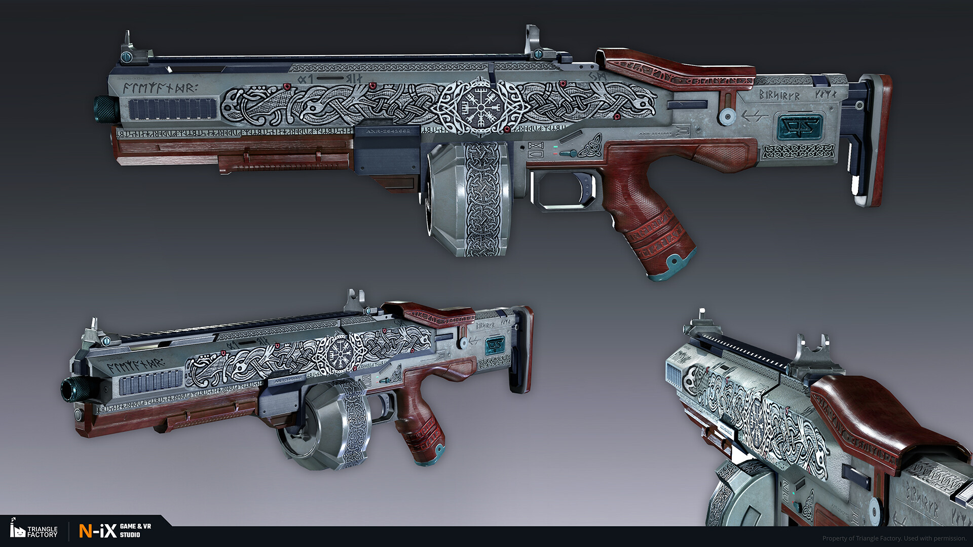 N-iX Game & VR Studio - Breachers - Weapon Skins #3