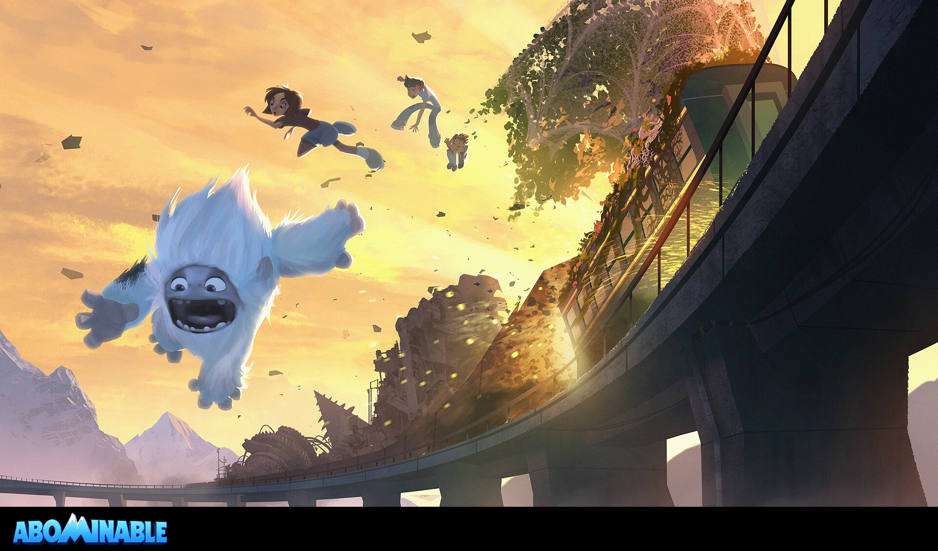 ArtStation - Abominable - Early Key Painting