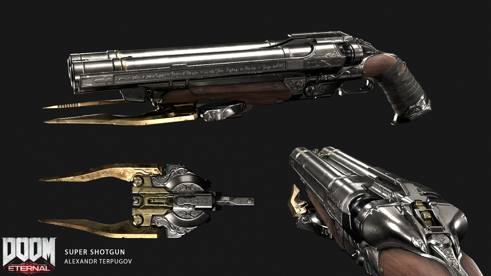 Alexandr Terpugov - DOOM ETERNAL | SUPERSHOTGUN | FANART
