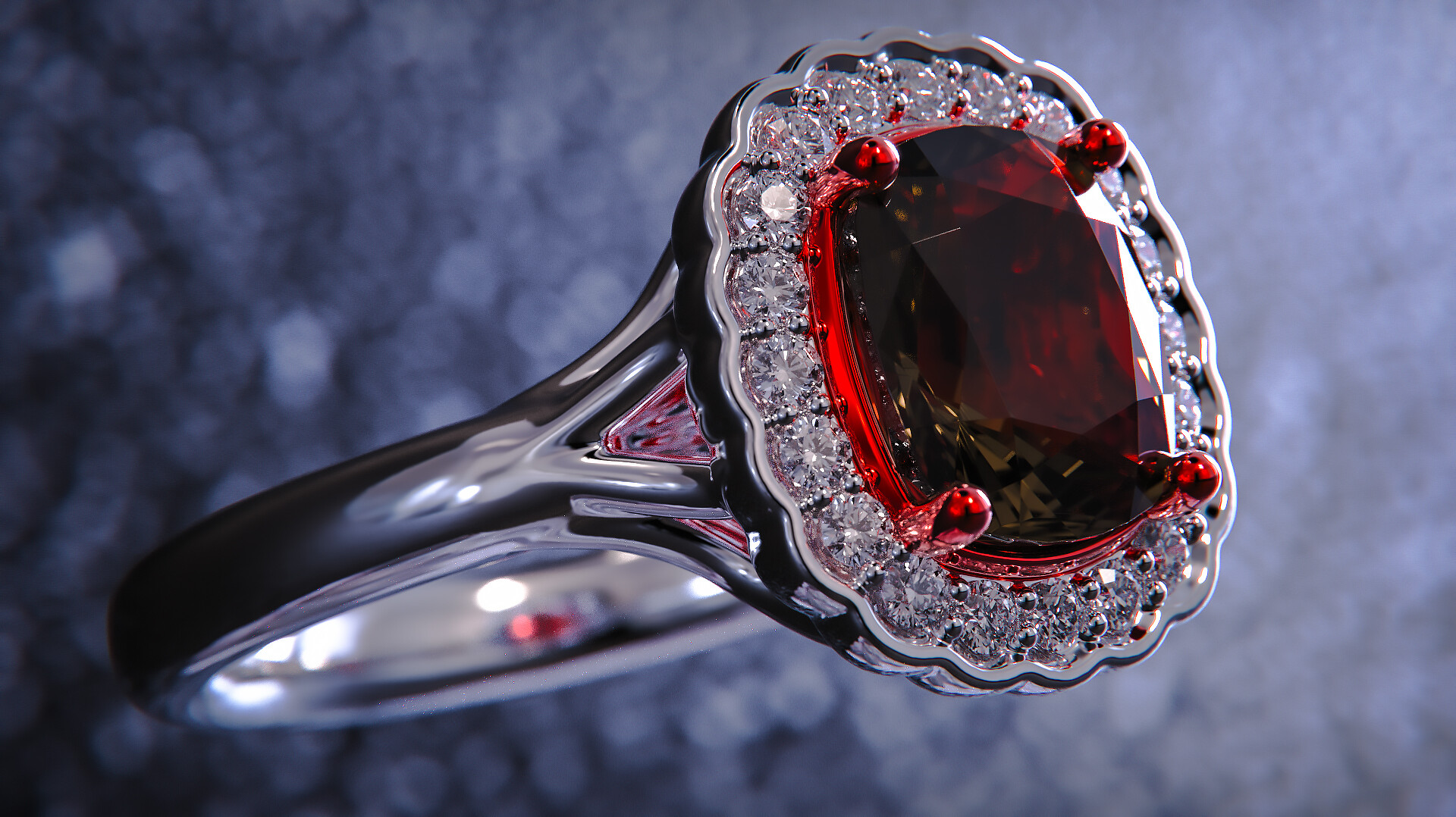 ArtStation - Silver ring