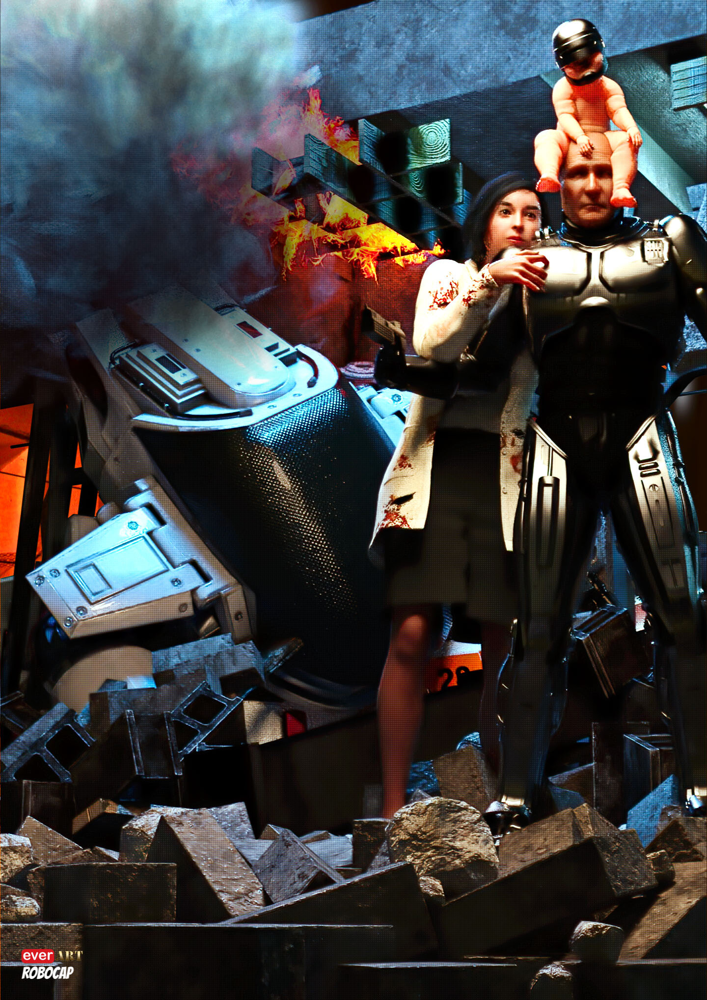 ArtStation - 𝑹𝒐𝒃𝒐*𝑪𝑨𝑷 (feat. 소아용)