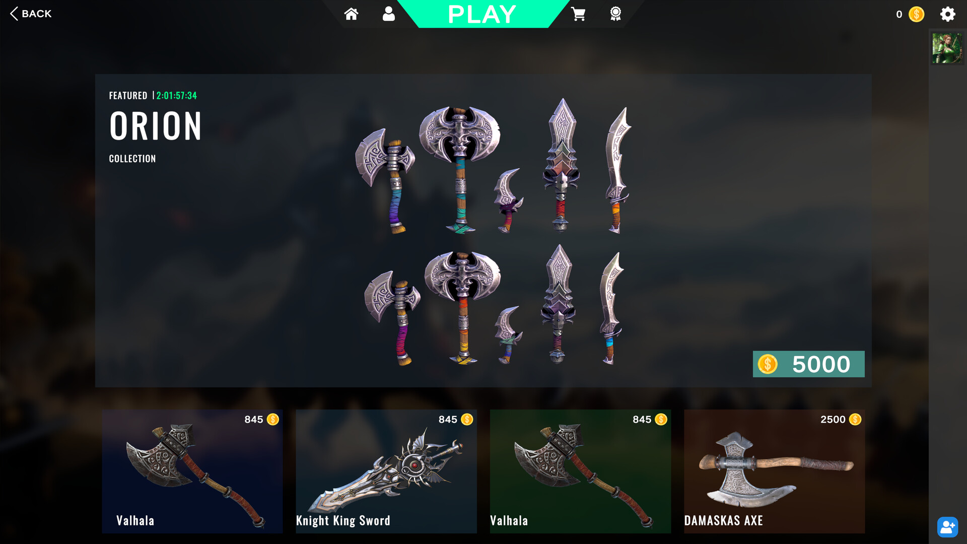 Shahadat Hossion - New UI Design For Our Game