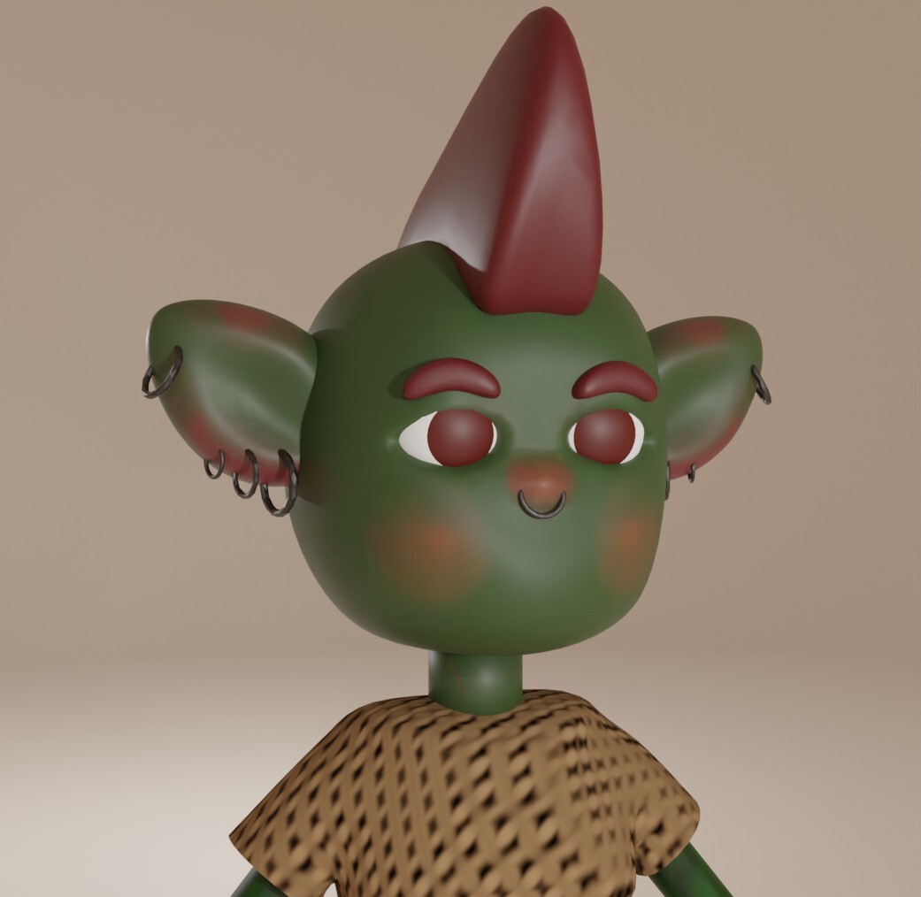 ArtStation - Goblin 3D model