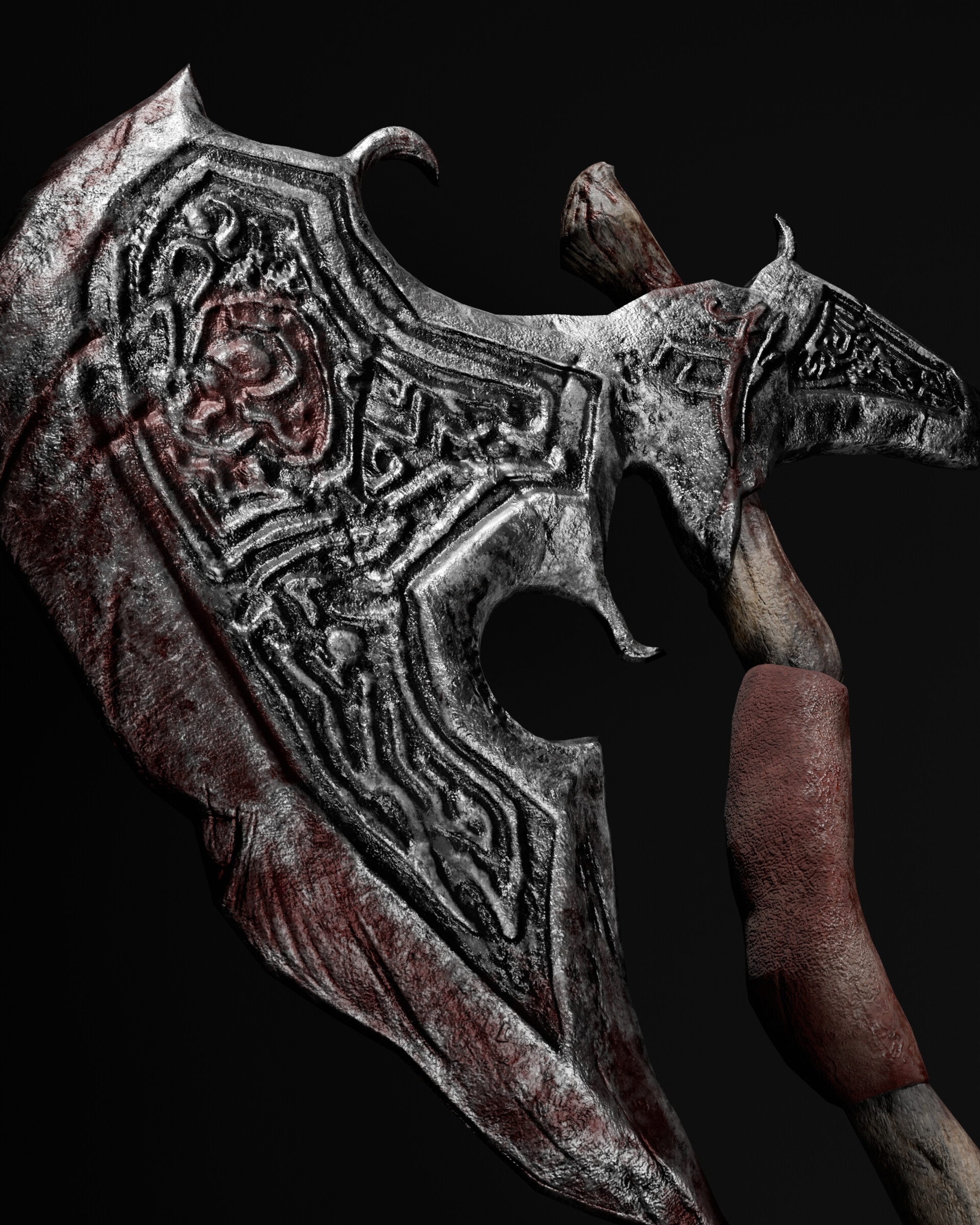 ArtStation - Battle Axe Model