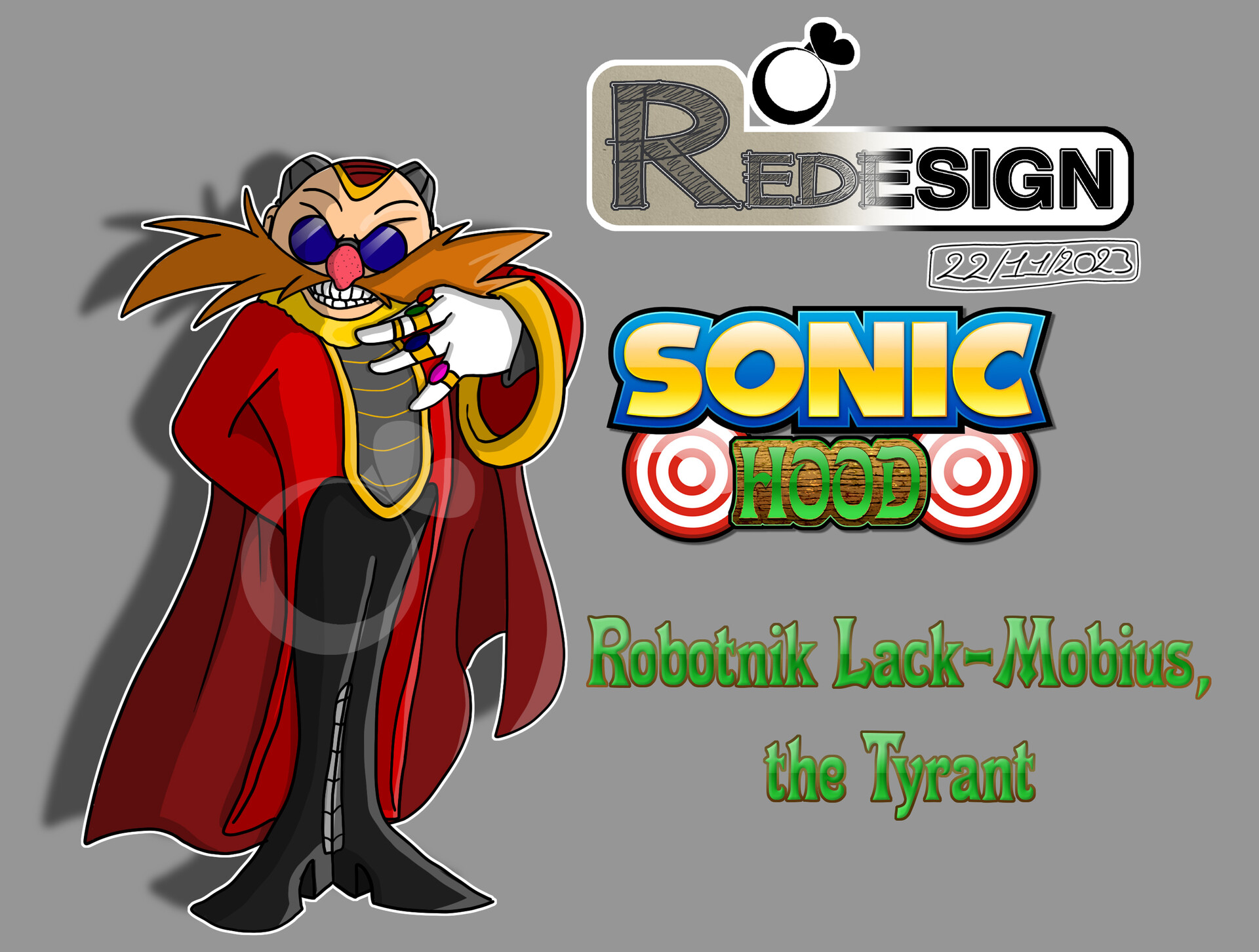 Mello T. Befan - "Sonic the Headgehog" - Redesign