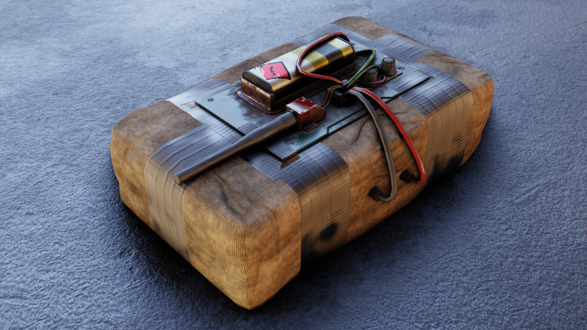 ArtStation - Improvised C4 for DayZ