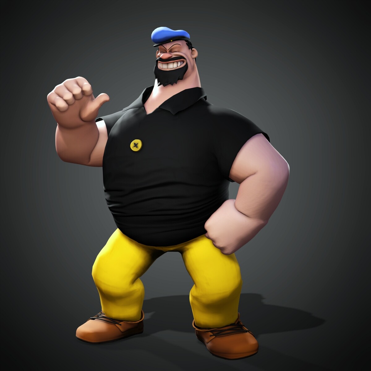 Peter Alexander - Bluto v3 for Character Creator