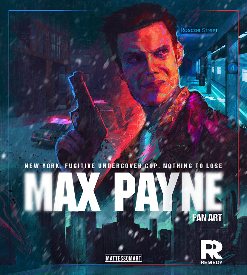 ArtStation - Max Payne (Fan art)