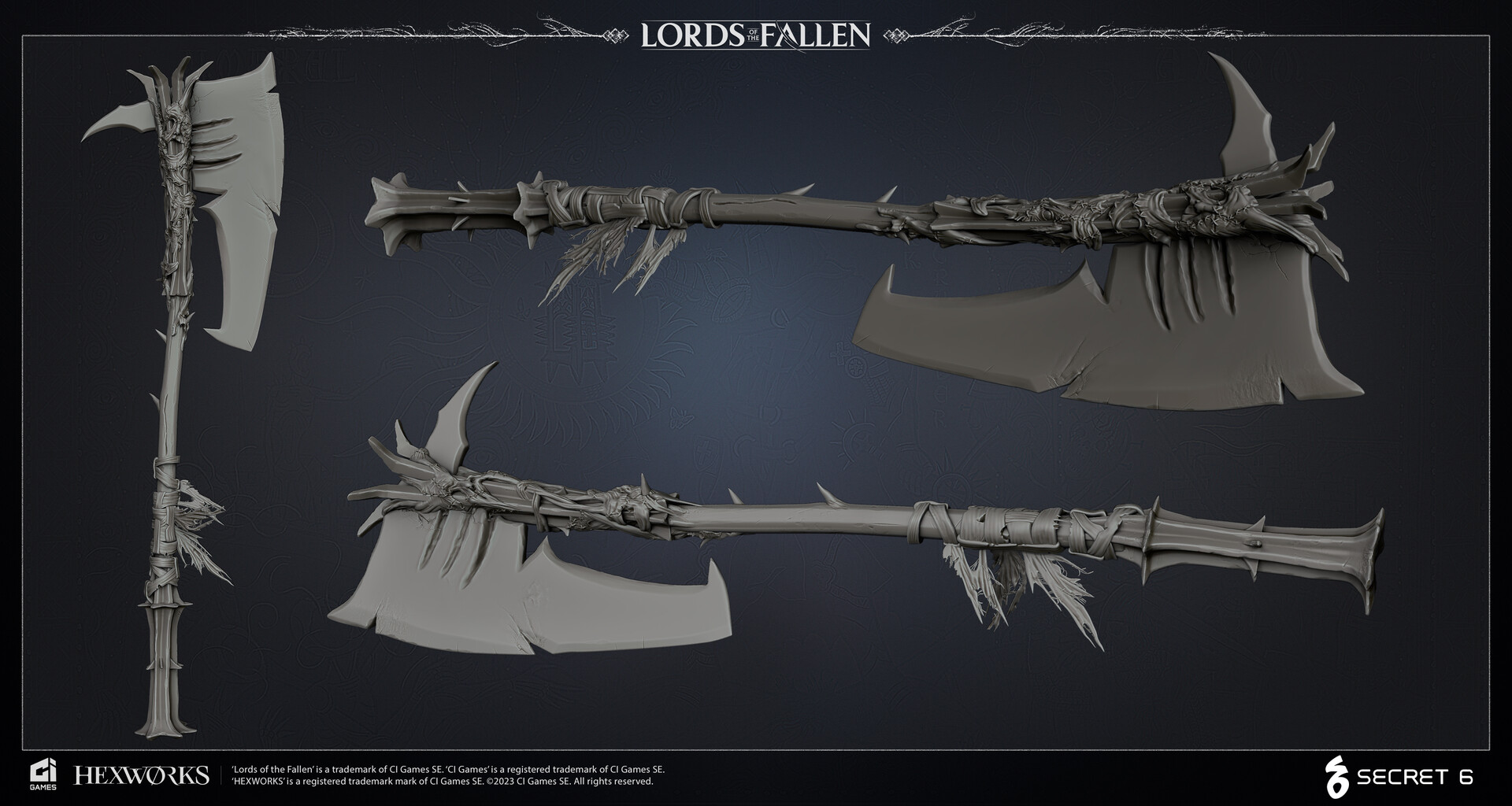 Carlos Lorca Álvaro - Lords of the Fallen: Lord Axe
