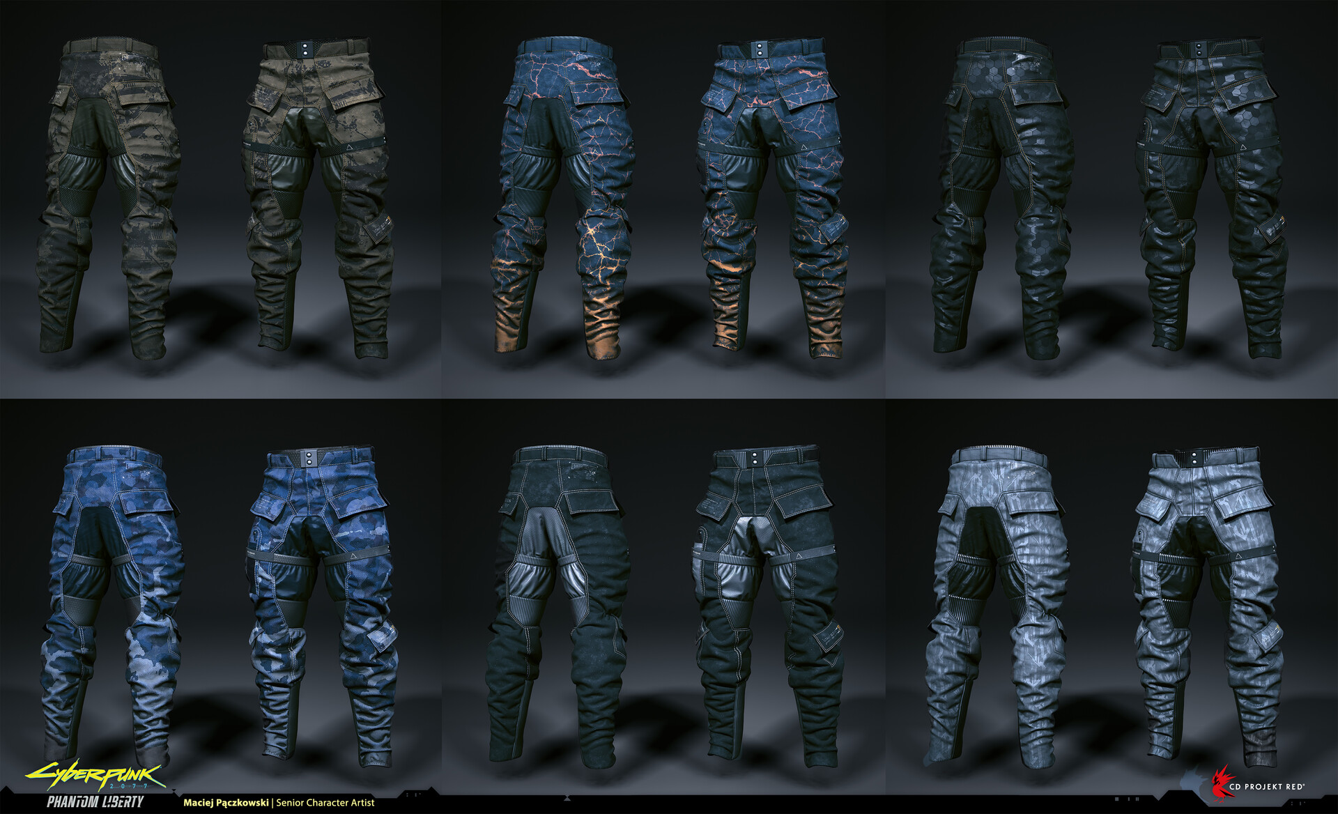 Maciej Paczkowski - Cyberpunk 2077: Phantom Liberty - Garments