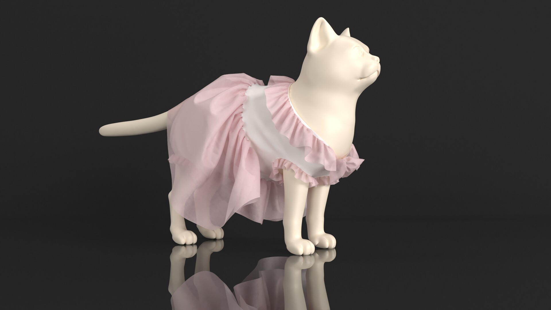 ArtStation - Cat dress