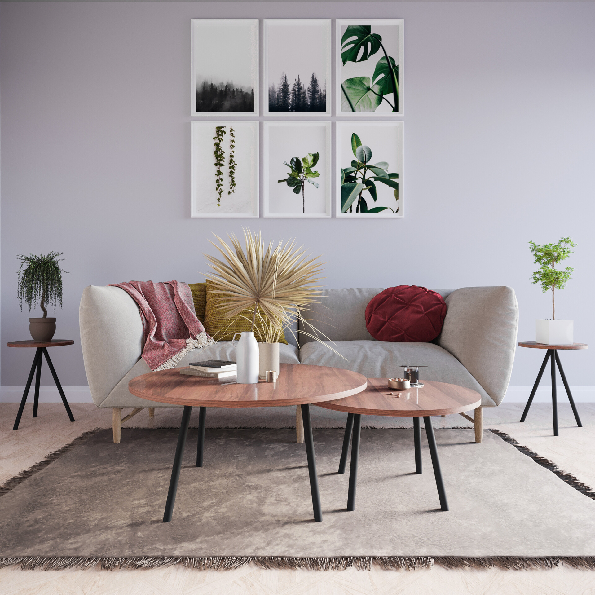 ArtStation - Wooden coffee table render