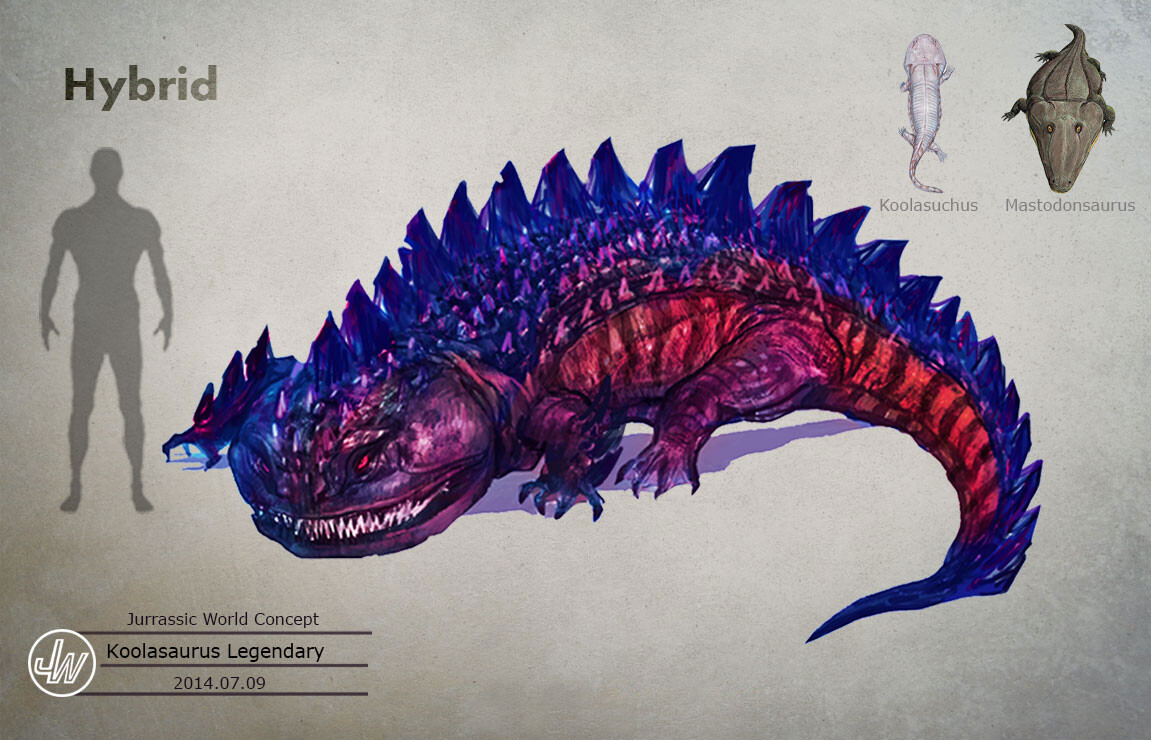 James Fraser - Jurassic World Dino Concepts