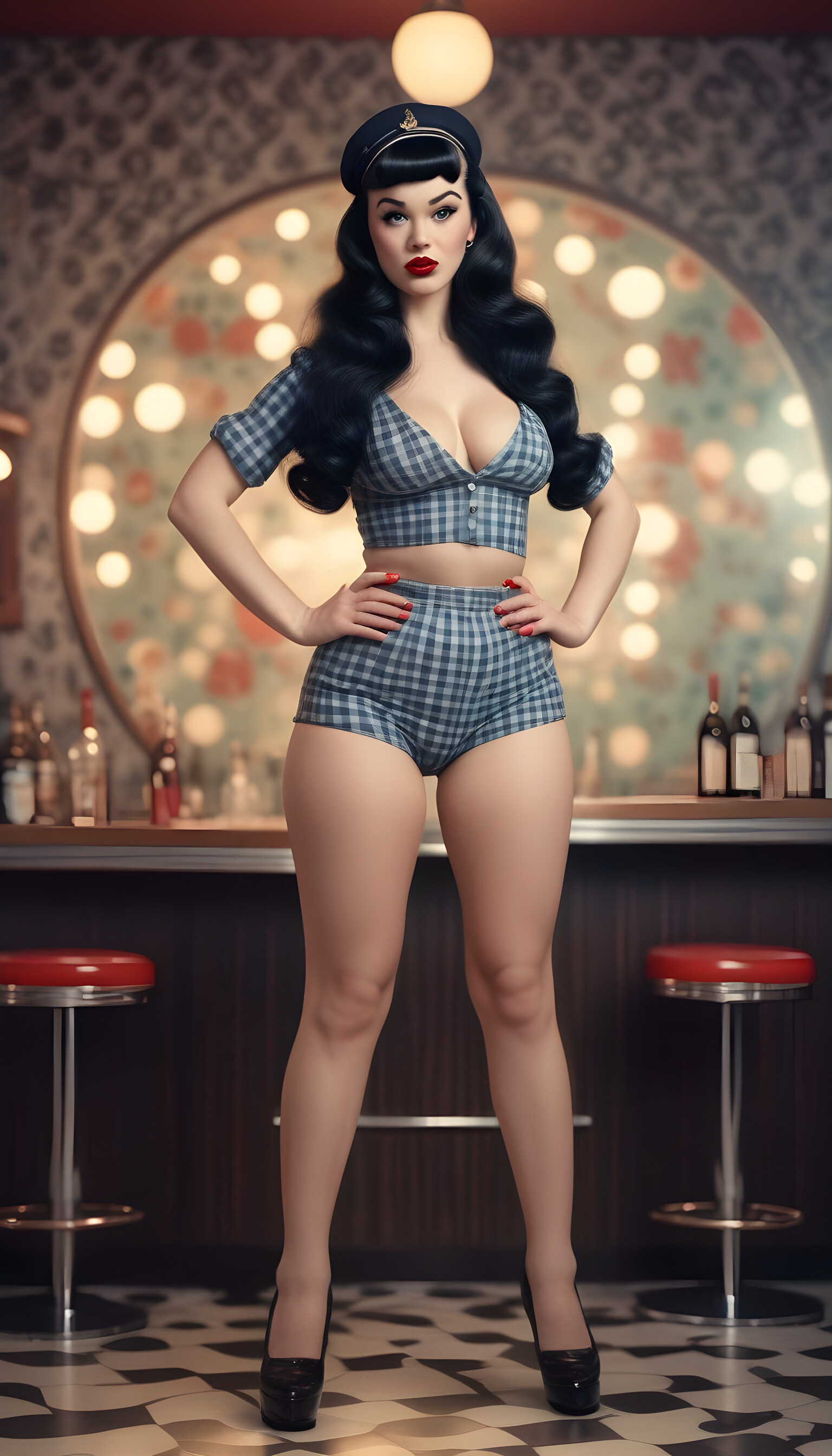 ArtStation - pinup retro