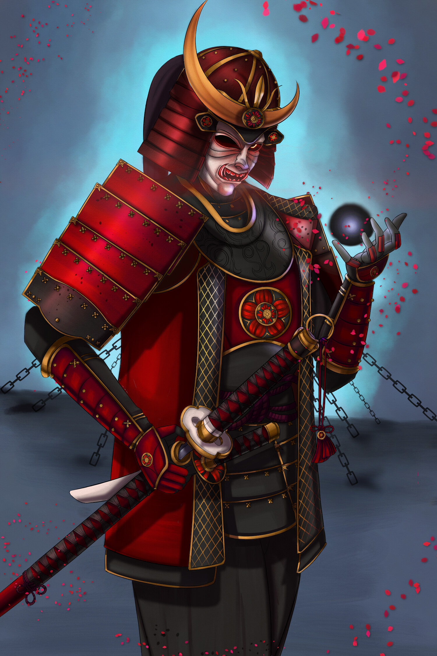 how to draw the red knight