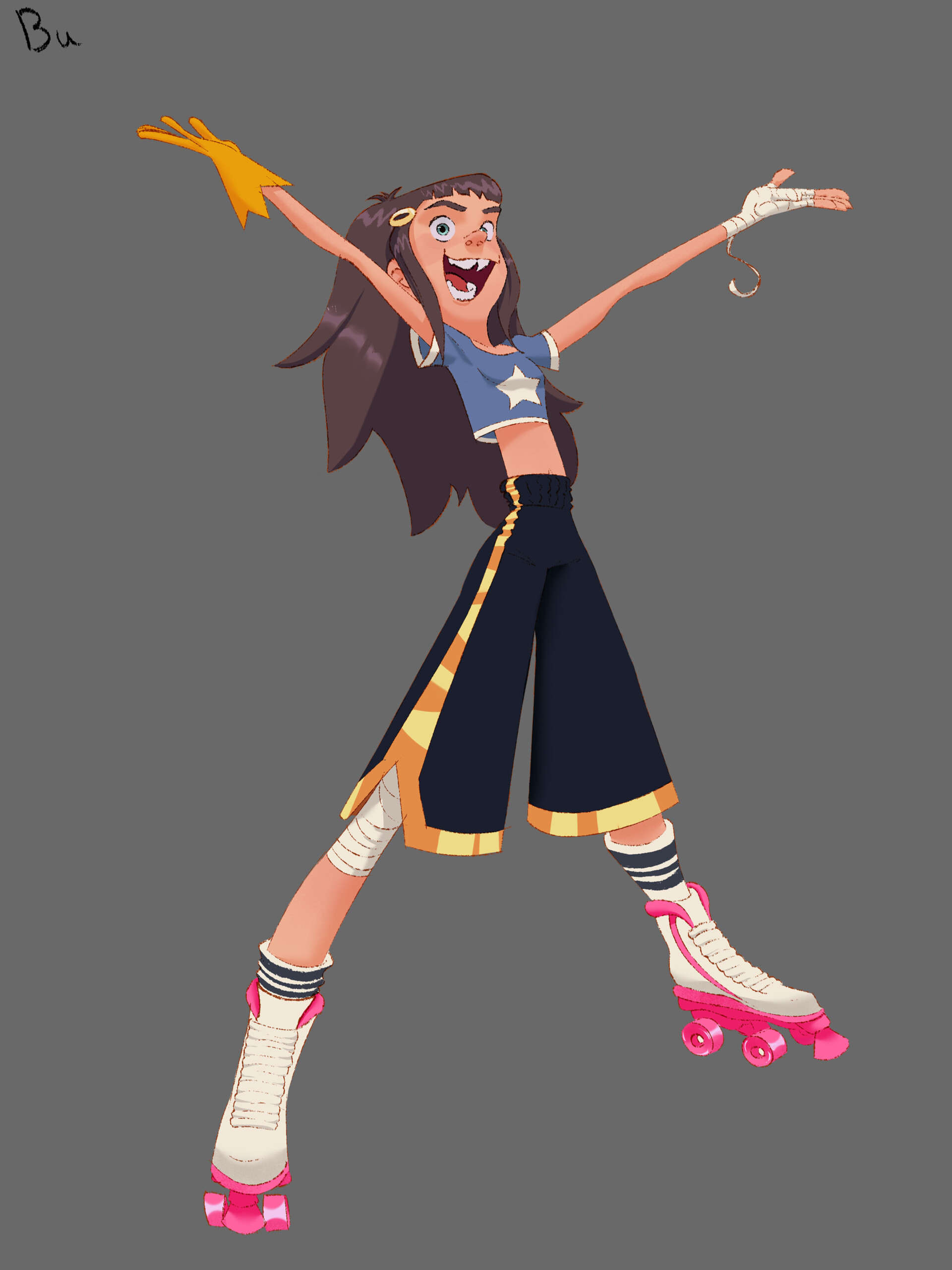 ArtStation - Roller fight